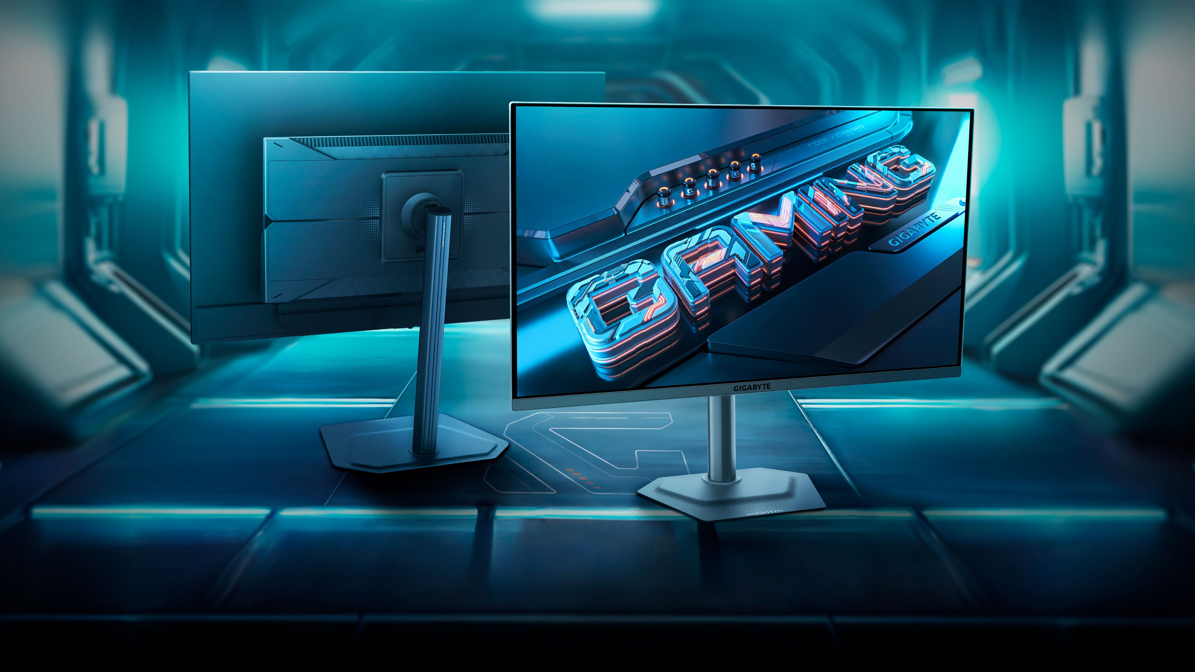 GIGABYTE - MO27U2 - 27" QD-OLED Gaming Monitor - UHD 3840x2160 - 240Hz - 0.03ms GTG - AMD ...